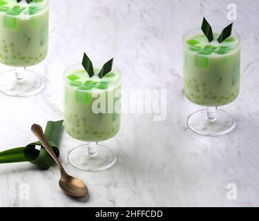 Buko Pandan, Popular Dessert from Philippines, Made from Jelly, Young ...