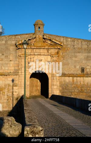Entrance at Fort Gate, Almeida, Portugal Stock Photo - Alamy
