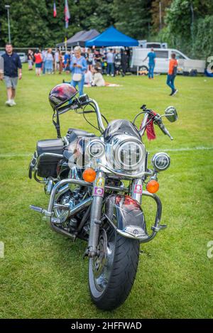 Harleys on show Stock Photo - Alamy