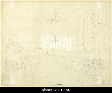 Long Room, Custom House, City of London Stock Photo - Alamy