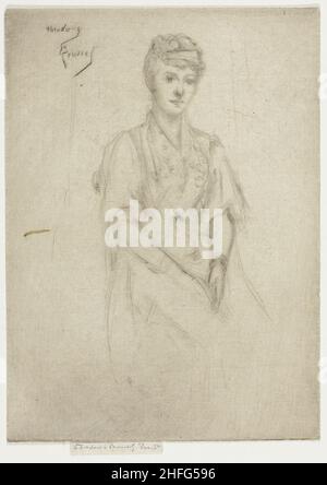 Portrait of Mrs. Cyprian Williams in Fancy Dress. Theodore Roussel ...