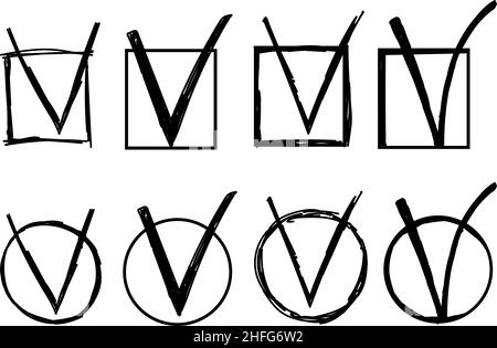 Hand draw font. LETTER v. Vector illustration Stock Vector Image & Art ...