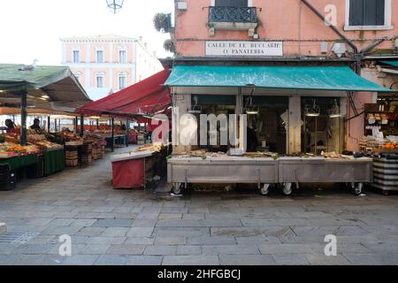 A view of Venice during lockdown across of all Italy imposed to slow ...