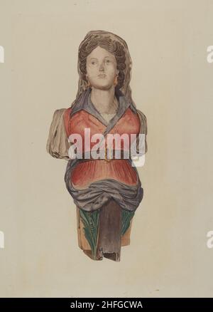 Figurehead: Woman, 1935/1942 Stock Photo - Alamy