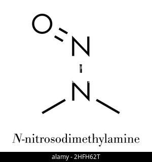 N-Nitrosodimethylamine (dimethylnitrosamine, NDMA, DMN) pollutant ...