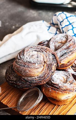 A cruffin is a hybrid of a croissant and a muffin. The pastry is made ...