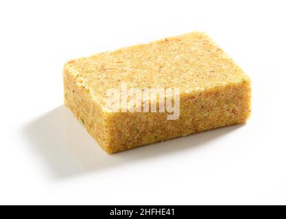 chicken broth cube isolated on white background Stock Photo - Alamy