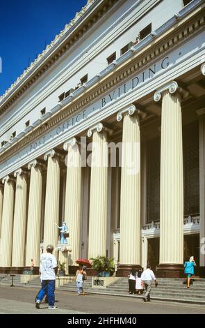 The Manila Central Post Office, often called the Post Office Building ...