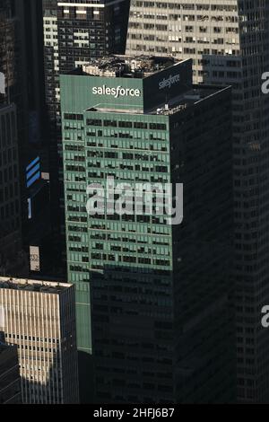 Salesforce Headquarters in New York City, also known as Salesforce ...