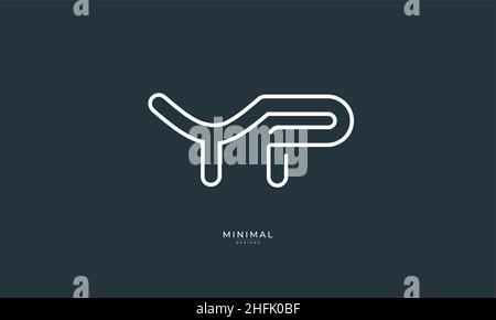 Alphabet letter icon logo YP Stock Vector Image & Art - Alamy