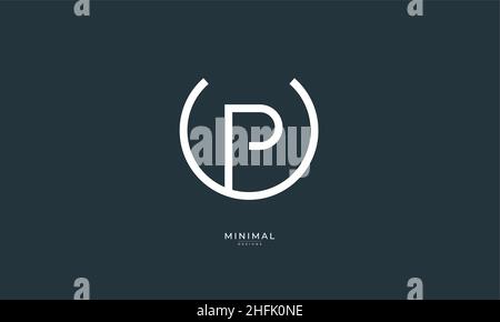 Alphabet Initials logo UP, PU, U and P Stock Vector Image & Art - Alamy