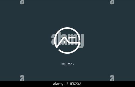 Alphabet letter icon logo AC Stock Vector Image & Art - Alamy