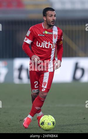 Giulio Donati of AC Monza in action during the Serie B match between AC ...