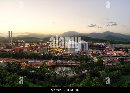 Rio Tinto Alumina Smelter at Gladstone Queensland Australia Stock Photo ...