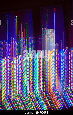 Moving color patterns Stock Photo - Alamy