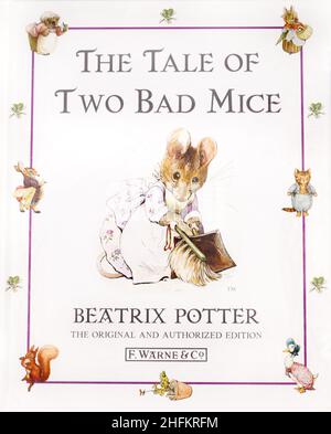 Beatrix Potter The Tale of Two Bad Mice Illustration 13 Stock Photo - Alamy