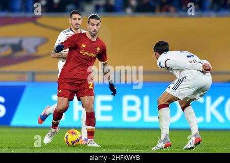 Sergio Oliveira of AS Roma during the Serie A match between AS Roma and ...
