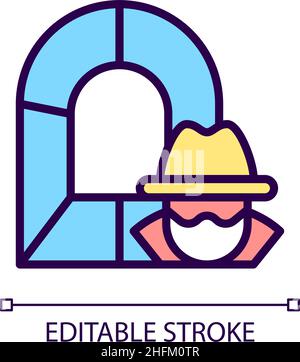 drug trafficking crime color icon vector. drug trafficking crime sign ...