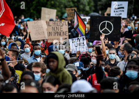 Claudio Furlan - LaPresse 07 June 2020 Milan (Italy) News Black Lives ...