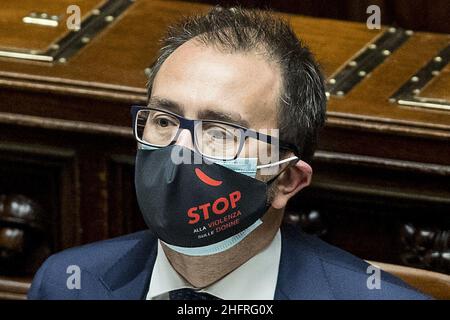 Roberto Monaldo / LaPresse 25-11-2020 Rome (Italy) Chamber of Deputies ...