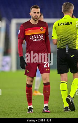 Fabio Rossi/AS Roma/LaPresse 15/01/2021 Rome (Italy) Sport Soccer Lazio ...