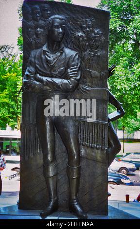 Amistad Memorial, Hartford, Connecticut, USA, commemorating Pieh Senbe ...