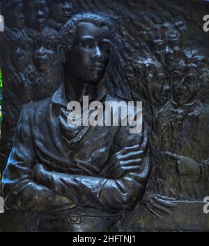 Amistad Memorial, Hartford, Connecticut, USA, commemorating Pieh Senbe ...