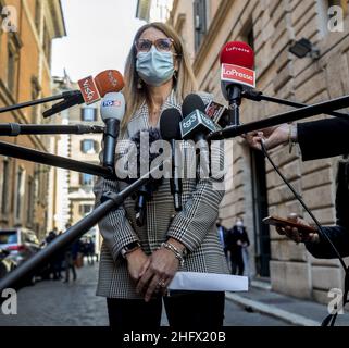 Roberto Monaldo / LaPresse 25-03-2021 Rome (Italy) Simona Malpezzi ...