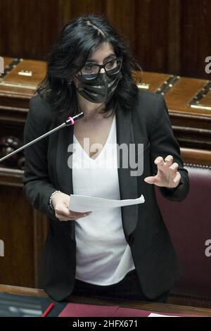 Roberto Monaldo / LaPresse 07-04-2021 Rome (Italy) Chamber of Deputies ...