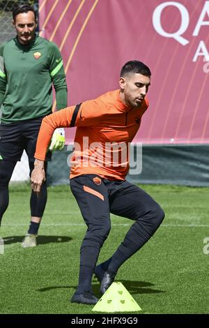 Luciano Rossi/AS Roma/ LaPresse 14/04/2021 Roma (Italia) Sport Soccer ...