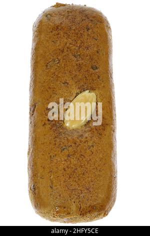Aachener Printe isolated on white background. Aachener Printen are a ...
