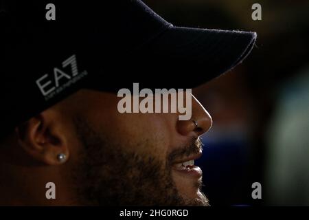 Cecilia Fabiano/ LaPresse August 09 , 2021 Roma (Italy) News : Marcell Jacobs arrives from Tokyo ...