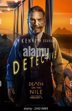 DEATH ON THE NILE, character poster, Annette Bening, 2022. © 20th ...