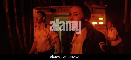 DITCHED, from left: Marika Sila, Kris Loranger, 2022. © Epic Pictures ...