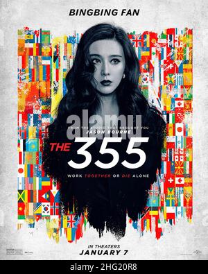 THE 355, FAN Bingbing, 2022. © Universal Pictures /Courtesy Everett ...