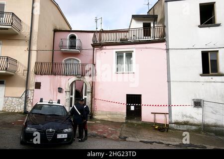 The building where where Giuseppe Setola was arrested in connection ...