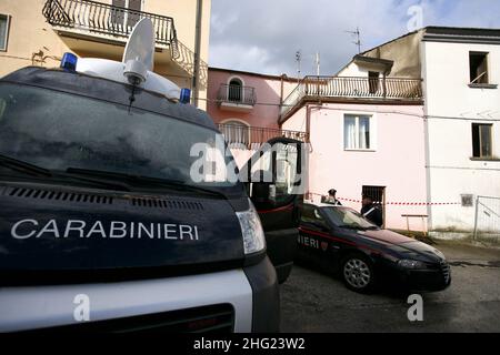 The building where where Giuseppe Setola was arrested in connection ...