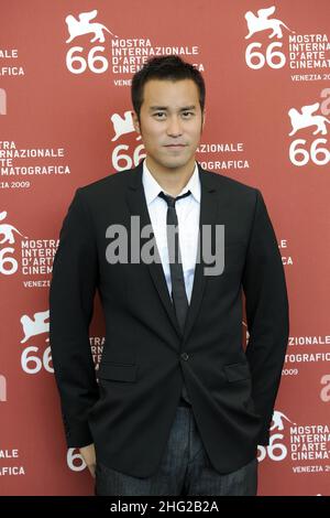 Actor Joseph Chang attends a film press conference in Hong Kong,China ...