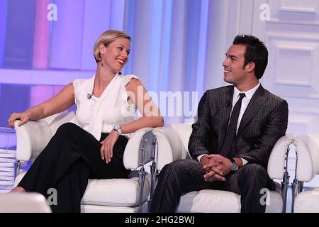 Federica Pellegrini and her boyfriend Luca Marin appear on Italian TV ...