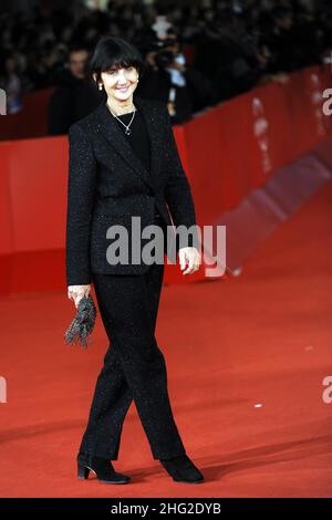 Director Donatella Maiorca arriving for screening of 'Viola Di Mare' as ...