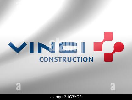 Vinci construction logo Stock Photo - Alamy