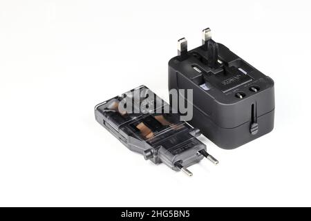 disassemble type Universal plug adapter, travel plug adapter isolated ...