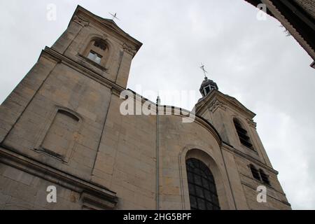 saint-sébastien church in nancy in lorraine (france Stock Photo - Alamy