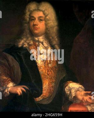 Senesino portrait edited Stock Photo - Alamy