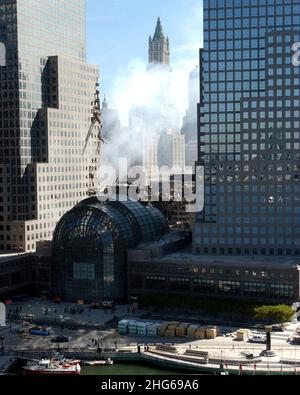 September 17 2001 Ground Zero 04 edit Stock Photo - Alamy