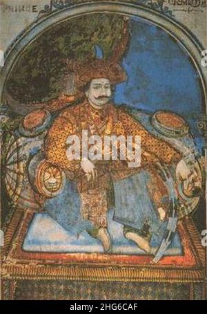 Serfoji II The king of Thanjavur Stock Photo - Alamy