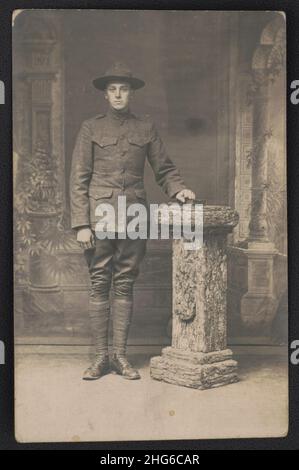 Sergeant Christopher C. Egirt of Co. 2, 2nd Regiment, Air Service ...