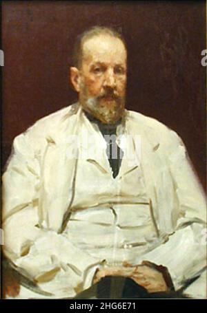 Sergius Witte Portrait by Ilya Repin Stock Photo - Alamy