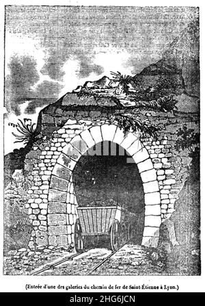 SEt Lyon Tunnel Stock Photo - Alamy