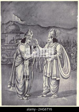 Shalya becomes commander in chief Stock Photo - Alamy